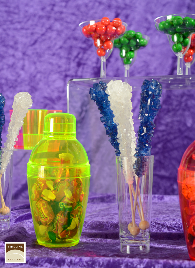 How to create an upscale Candy Buffet party setup?