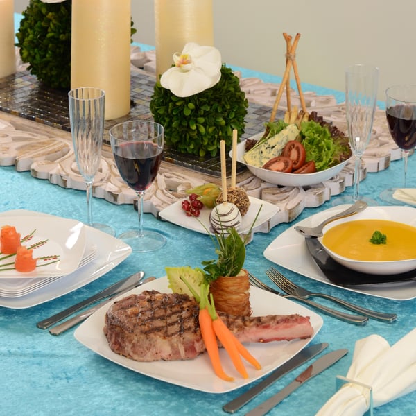 disposable dinnerware, Fineline Settings Blog | how to set your table