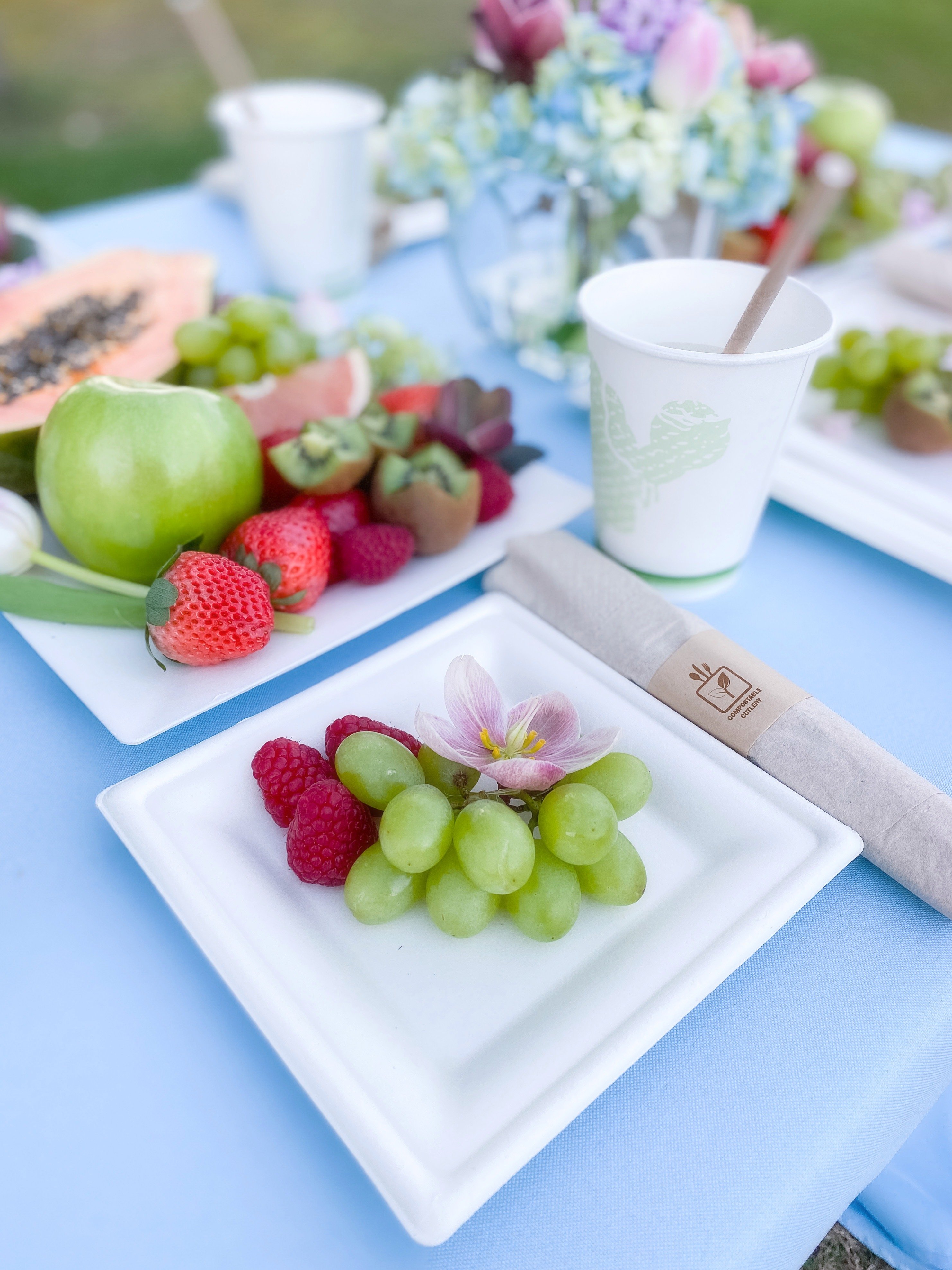 disposable dinnerware, Fineline Settings Blog | Tablescape