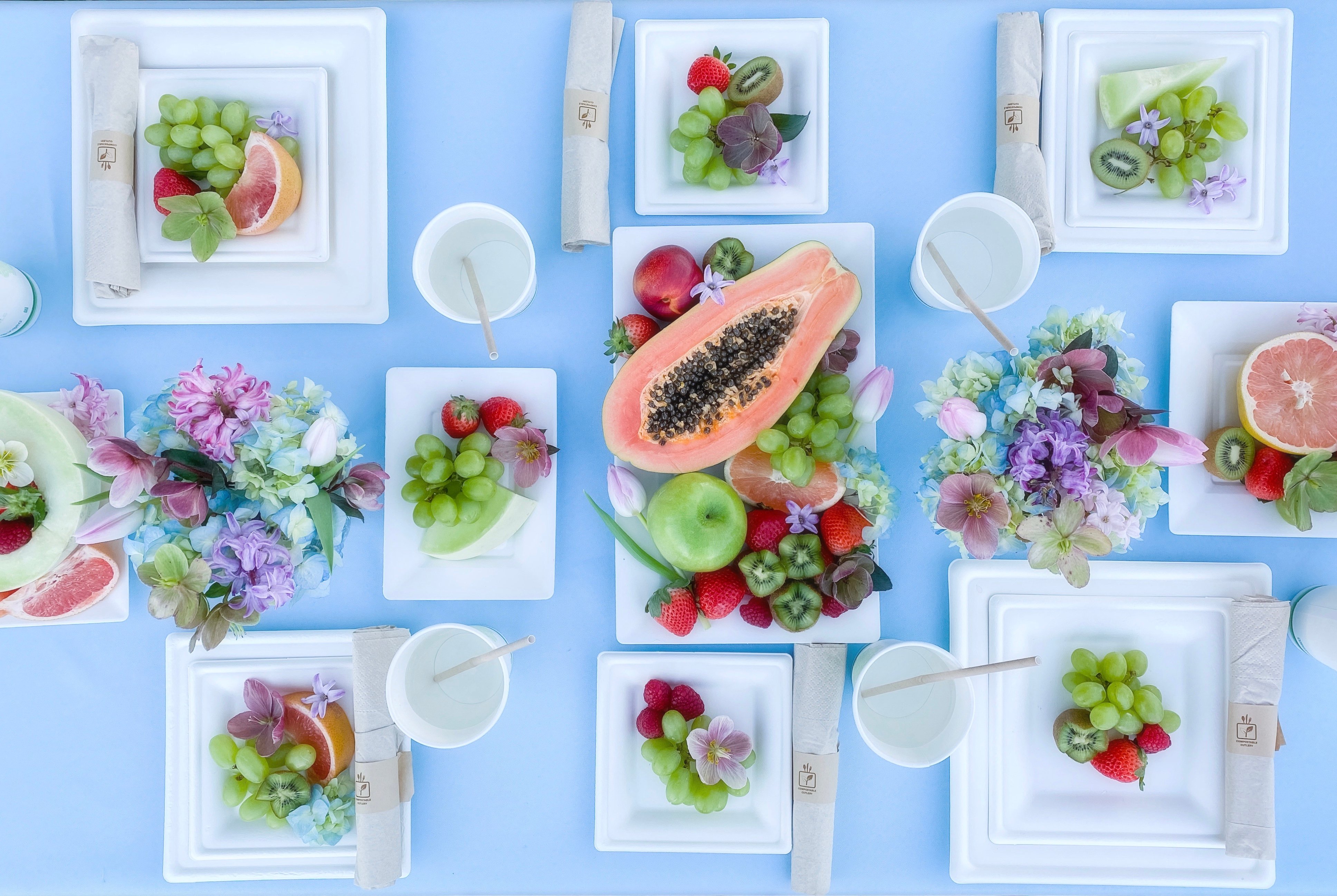 disposable dinnerware, Fineline Settings Blog | Tablescape