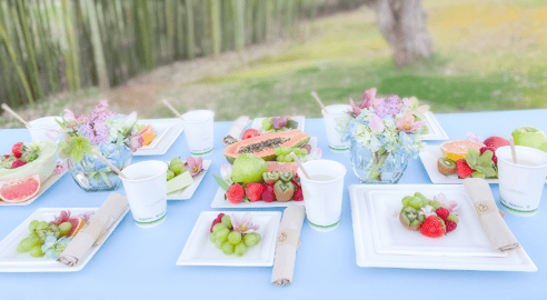 disposable dinnerware, Fineline Settings Blog | Tablescape